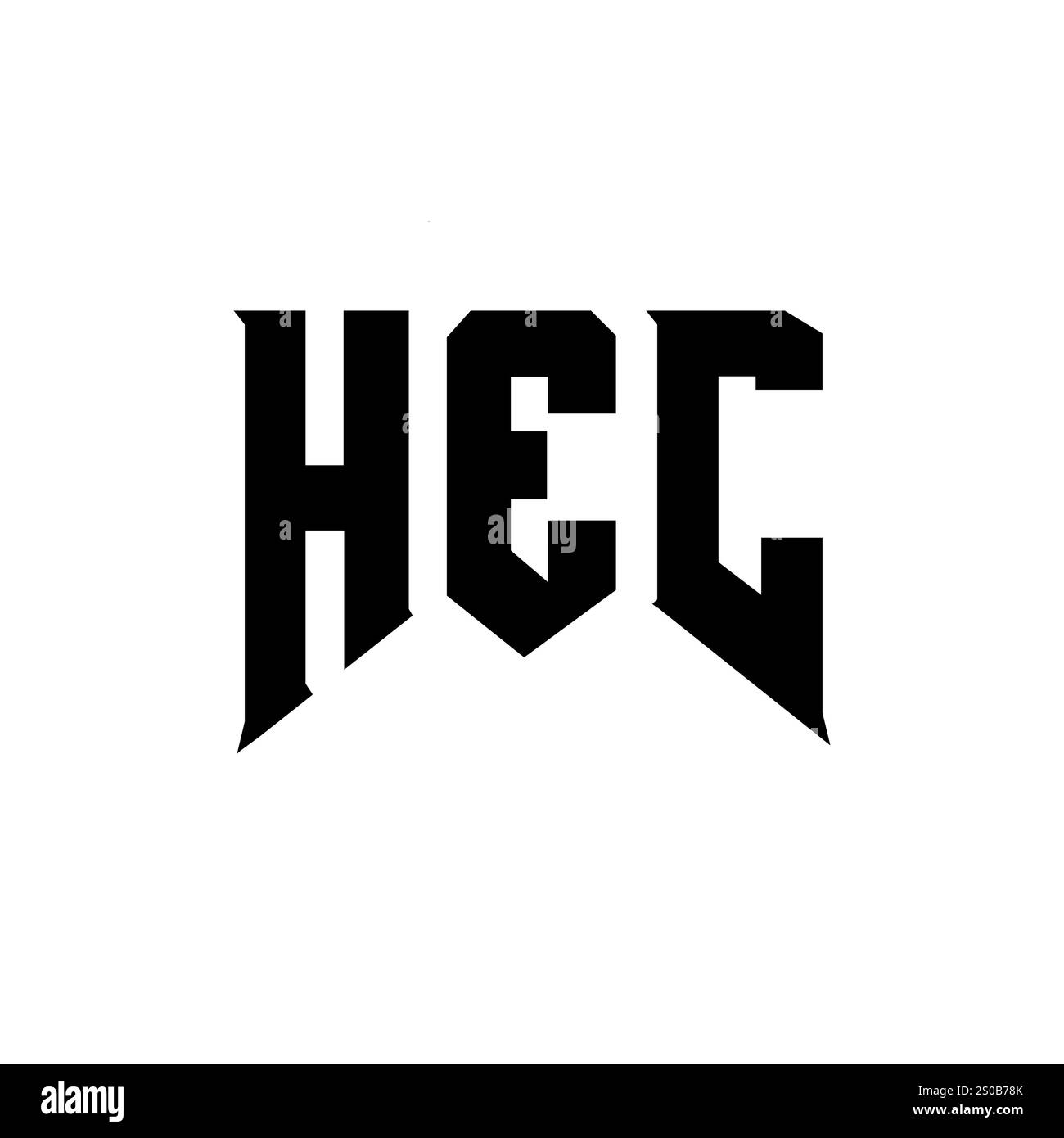 Hec monogram Black and White Stock Photos & Images - Alamy
