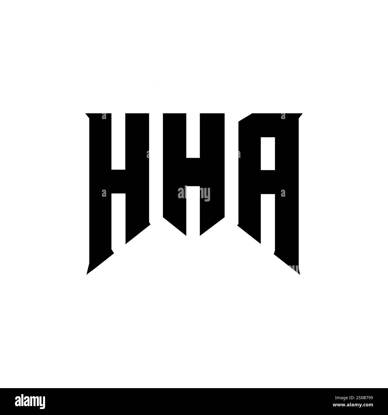 Hha logo design hi-res stock photography and images - Alamy