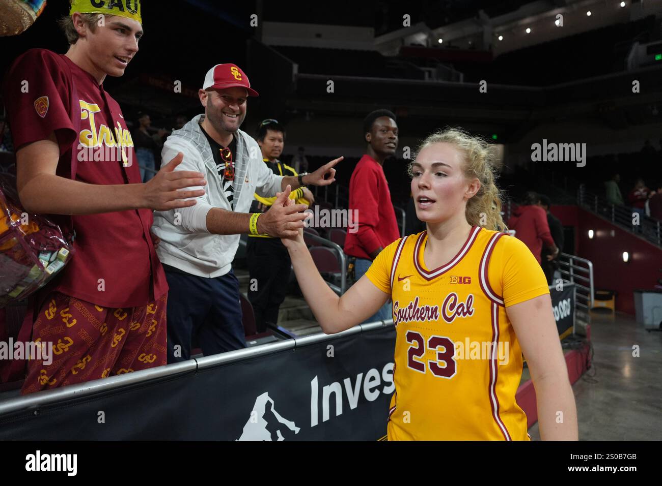 Los Angeles, United States. 15th Nov, 2024. Southern California Trojans ...