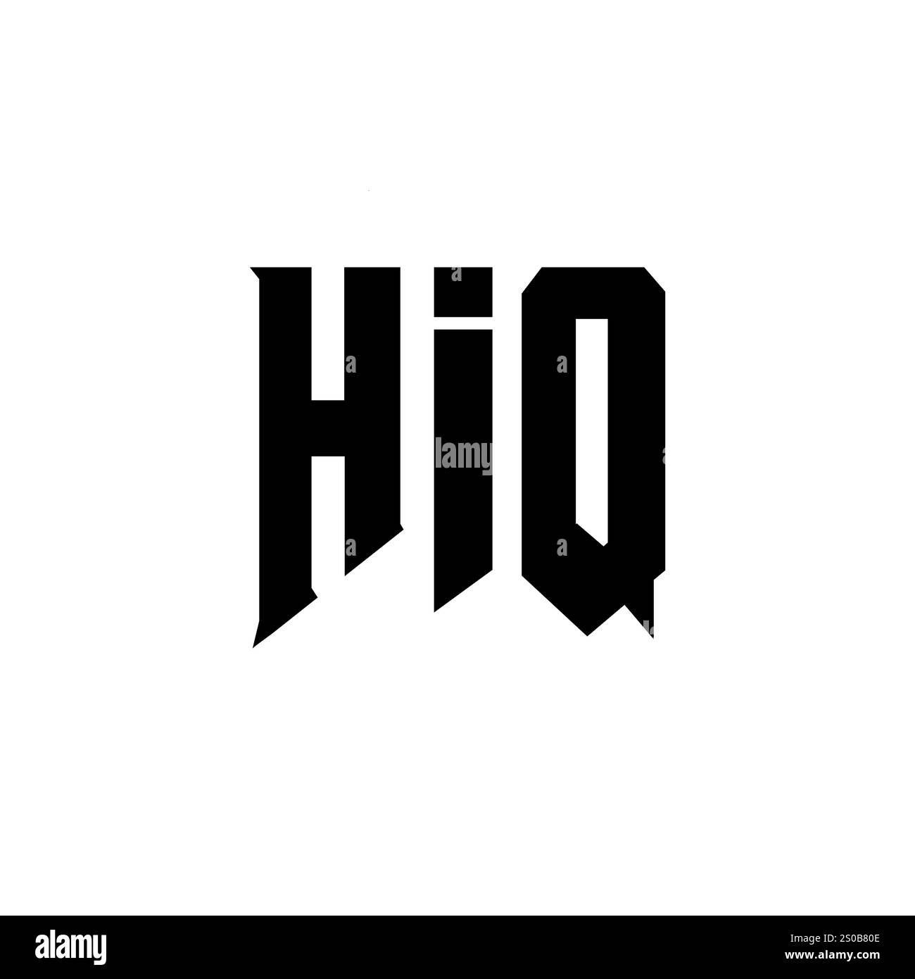 Hiq logo design hi-res stock photography and images - Alamy