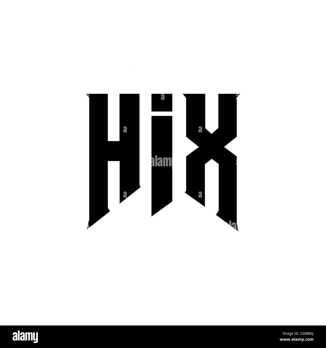 Hix logo design hi-res stock photography and images - Alamy