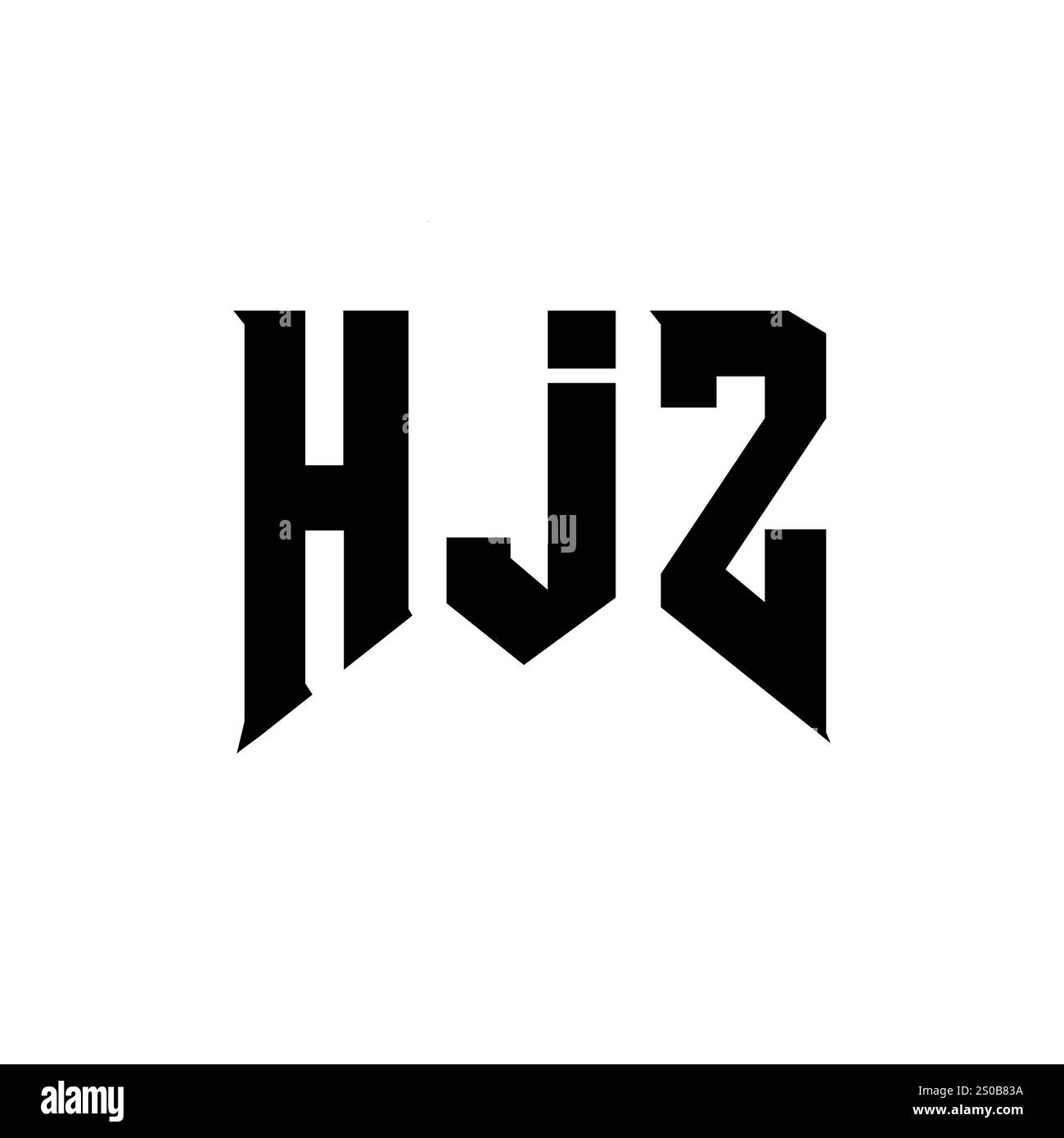 Hjz logo design hi-res stock photography and images - Alamy