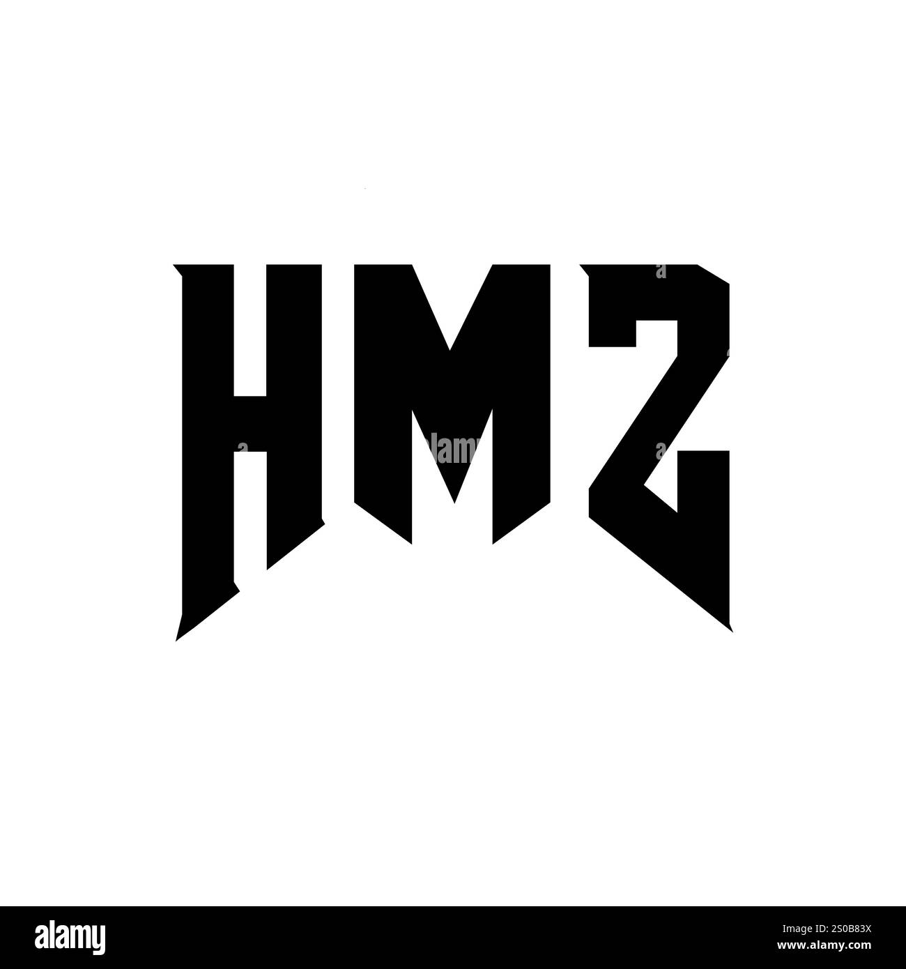 Hmz logo design hi-res stock photography and images - Alamy