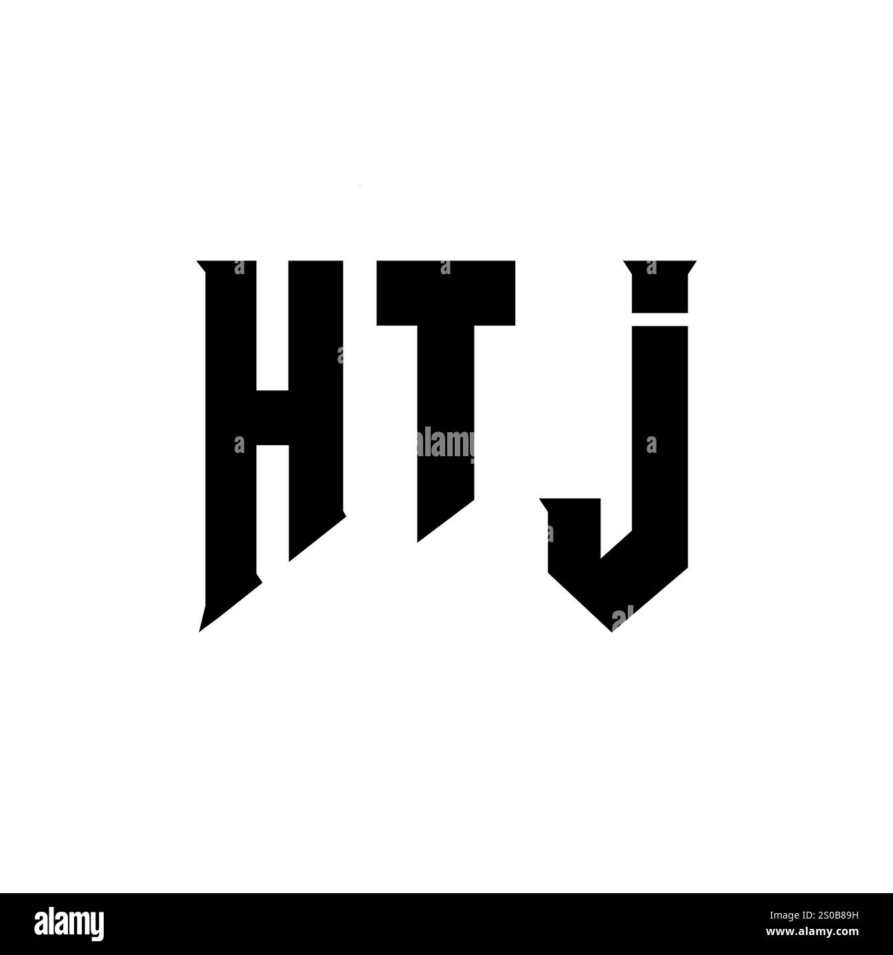 Htj logo design hi-res stock photography and images - Alamy