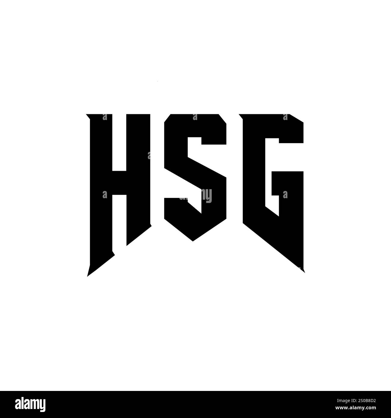Hsg logo design hi-res stock photography and images - Alamy