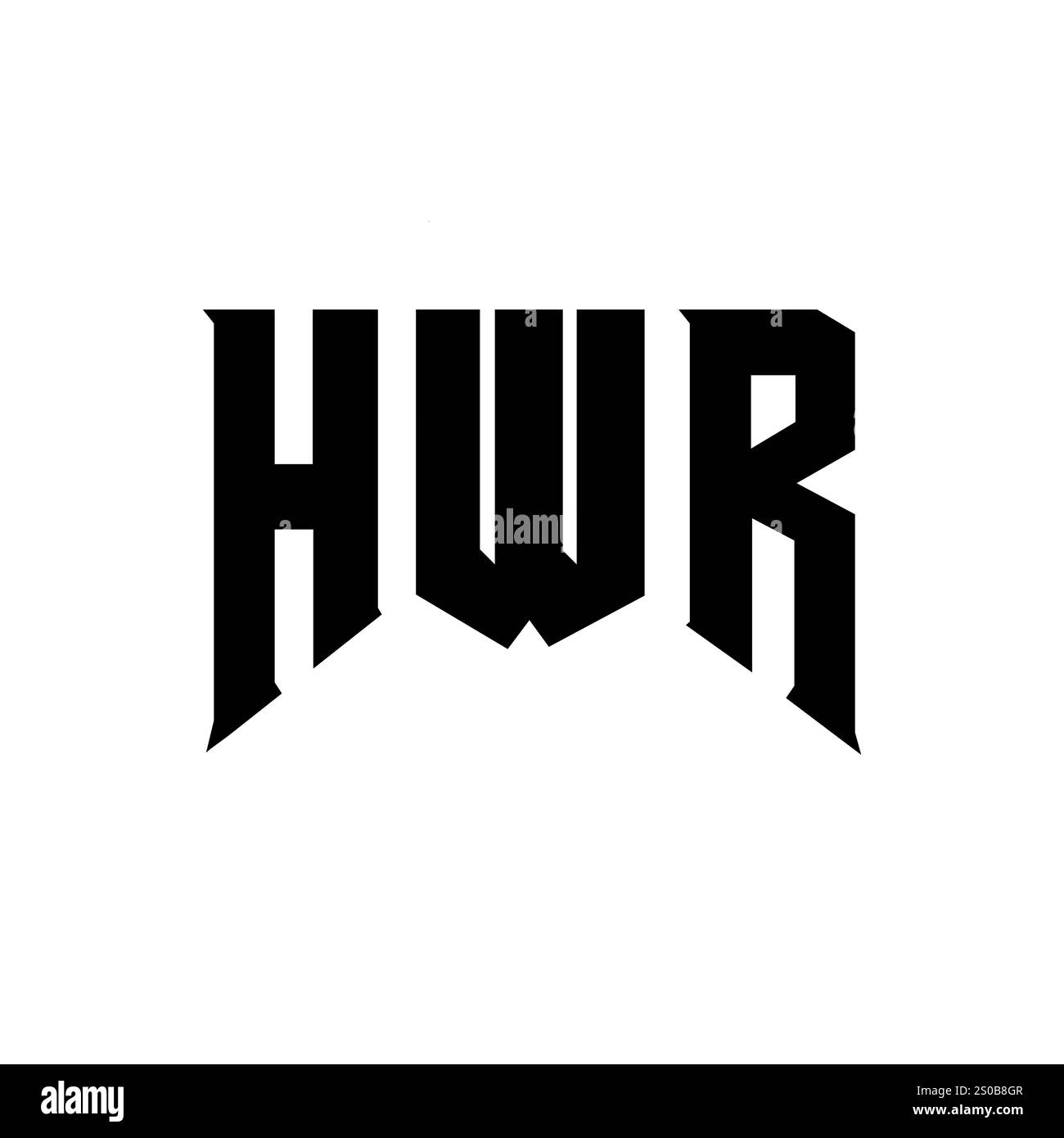 Hwr logo design hi-res stock photography and images - Alamy
