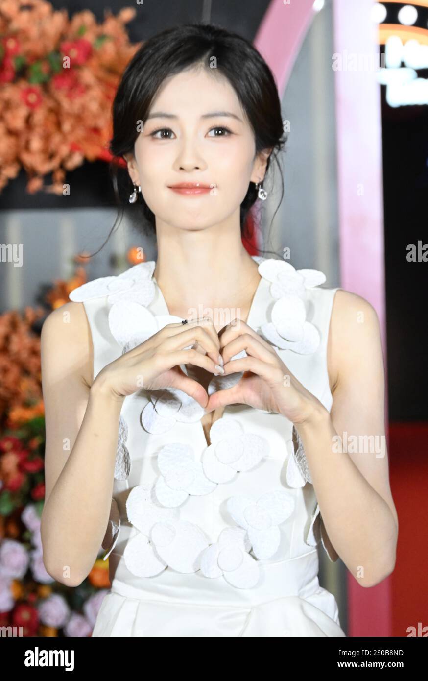 Chinese actress, model and singer Bai Lu unveils her wax likeness at ...