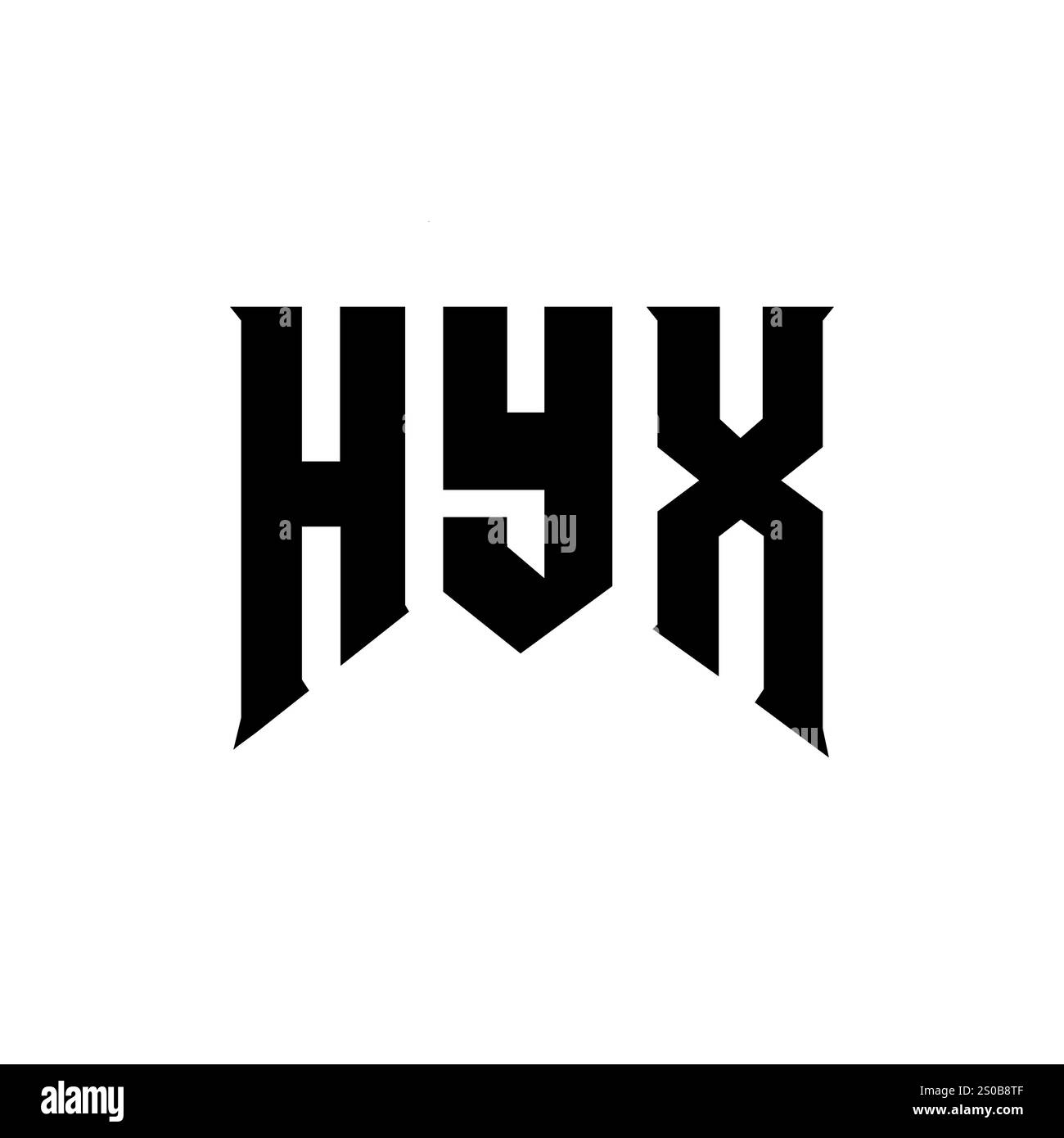 Hyx logo design hi-res stock photography and images - Alamy