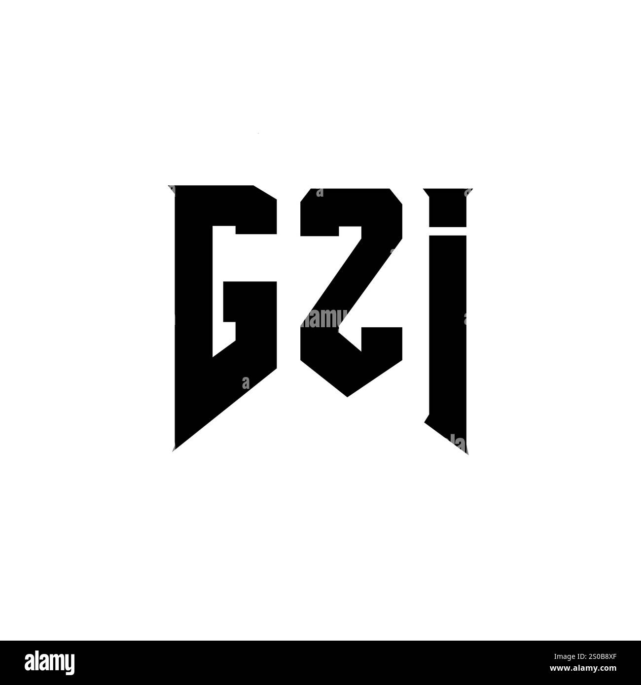 Hzi logo design hi-res stock photography and images - Alamy