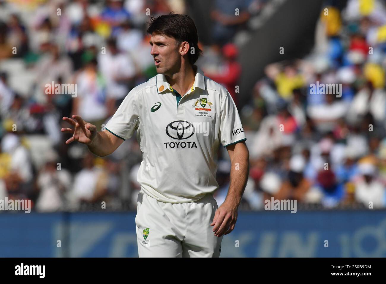 MELBOURNE AUSTRALIA. 27th Dec 2024 Pictured: Mitchell Marsh of ...