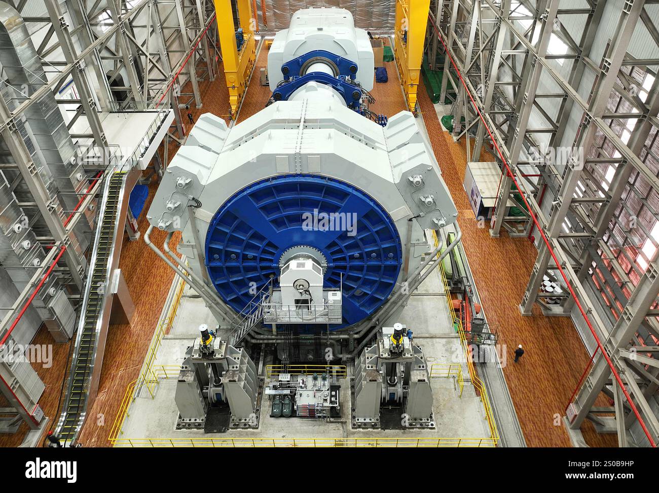 Offshore wind power research and testing base transmission chain hi-res ...