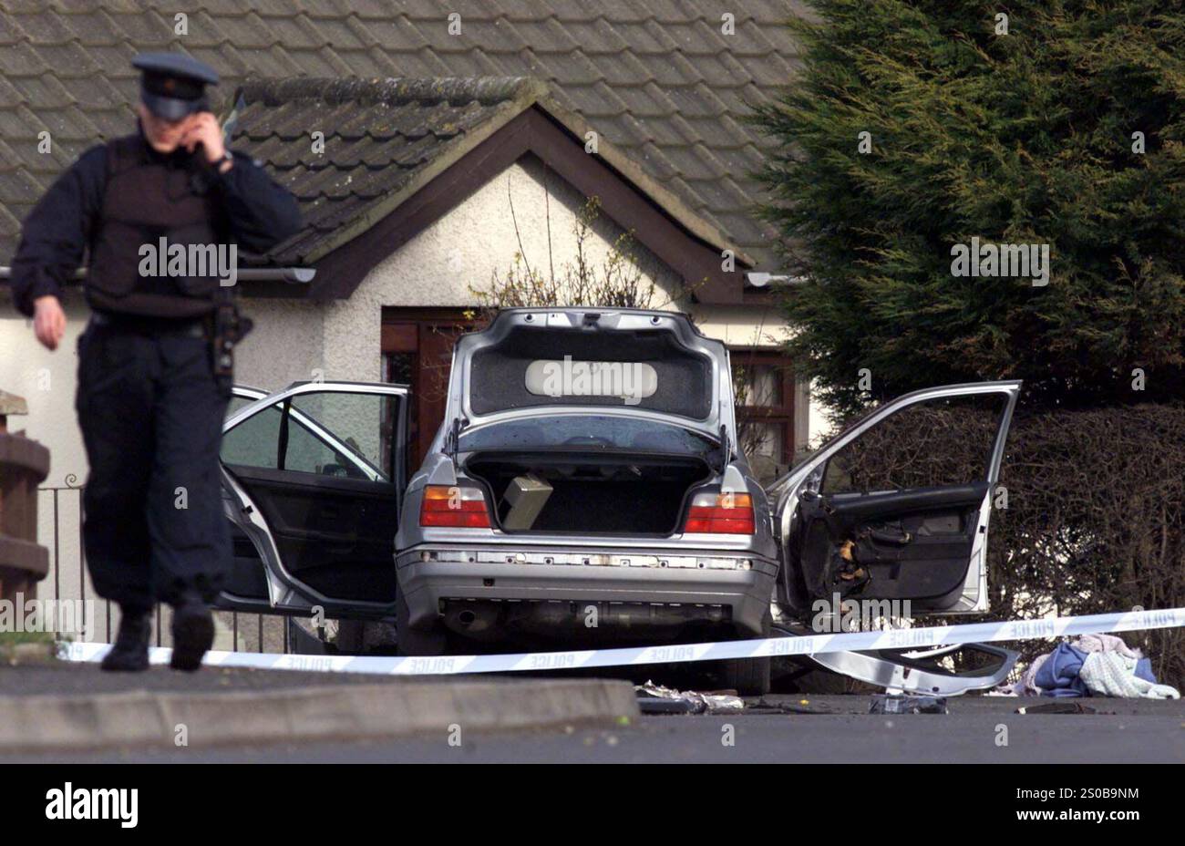 File photo dated 15/03/99 of security forces at the scene of the ...
