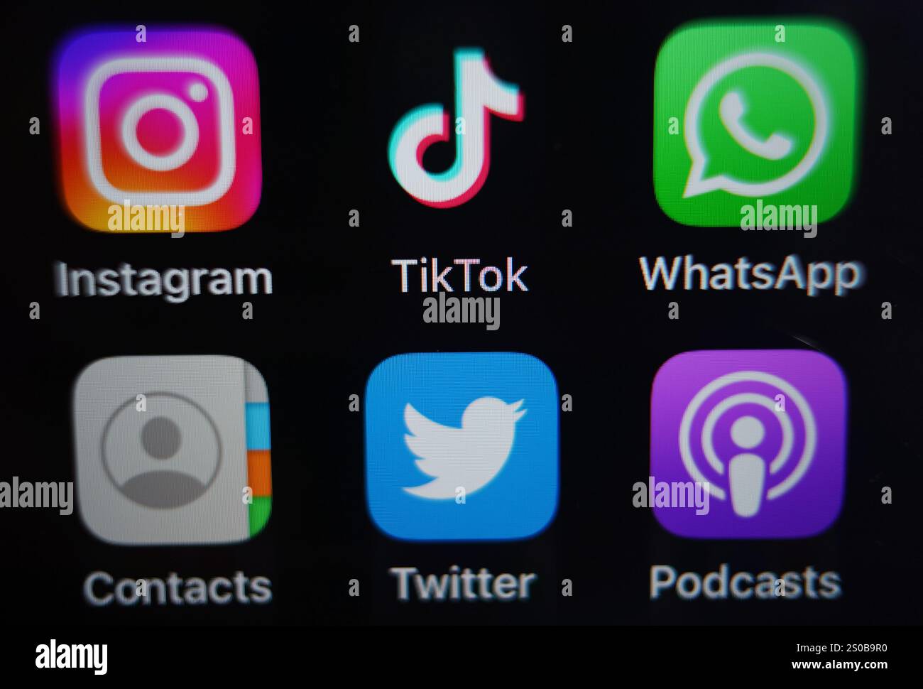 File photo dated 16/03/23 of the app for TikTok on a phone screen ...