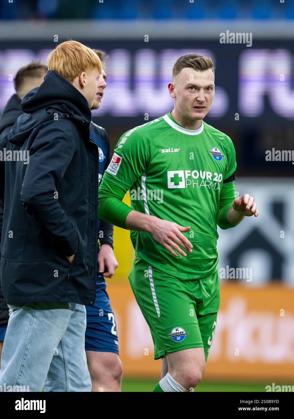 Paderborn, Germany. 21st Dec, 2024. Soccer: Bundesliga 2, SC Paderborn ...