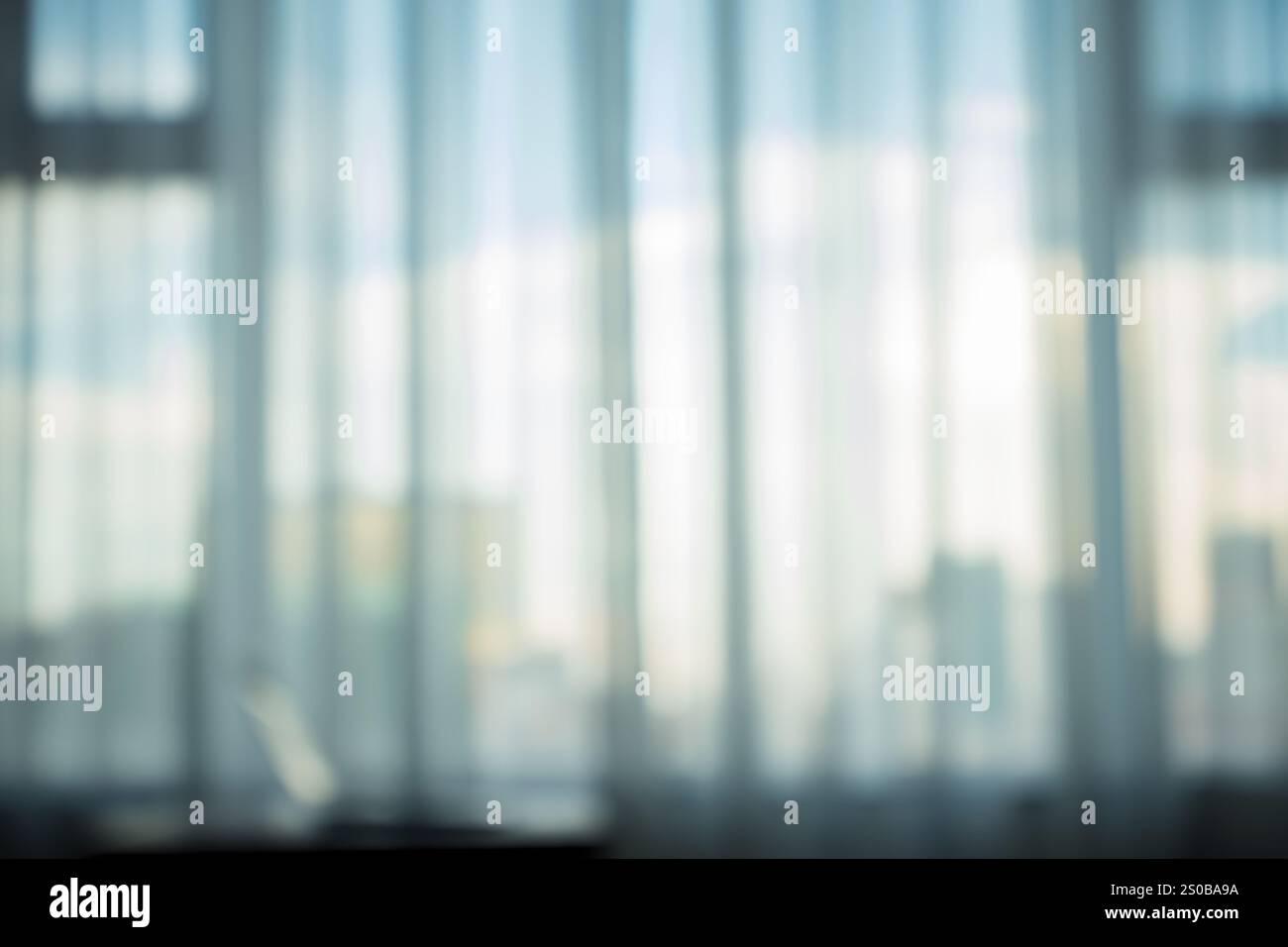 blurry background photo of office's windows in big city Stock Photo - Alamy