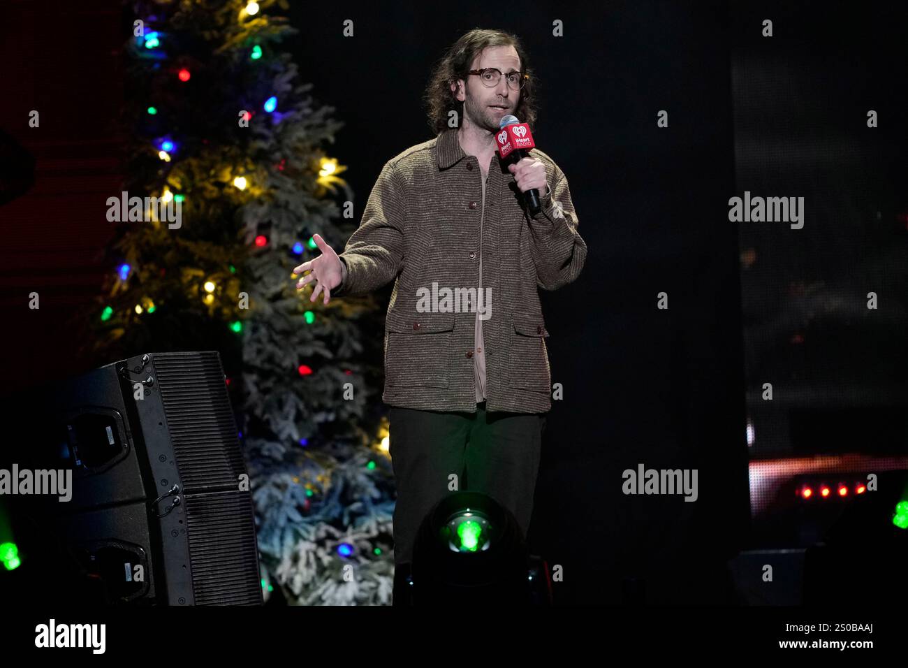 Kyle Mooney attends Z100's iHeartRadio Jingle Ball on Friday, Dec. 13 ...