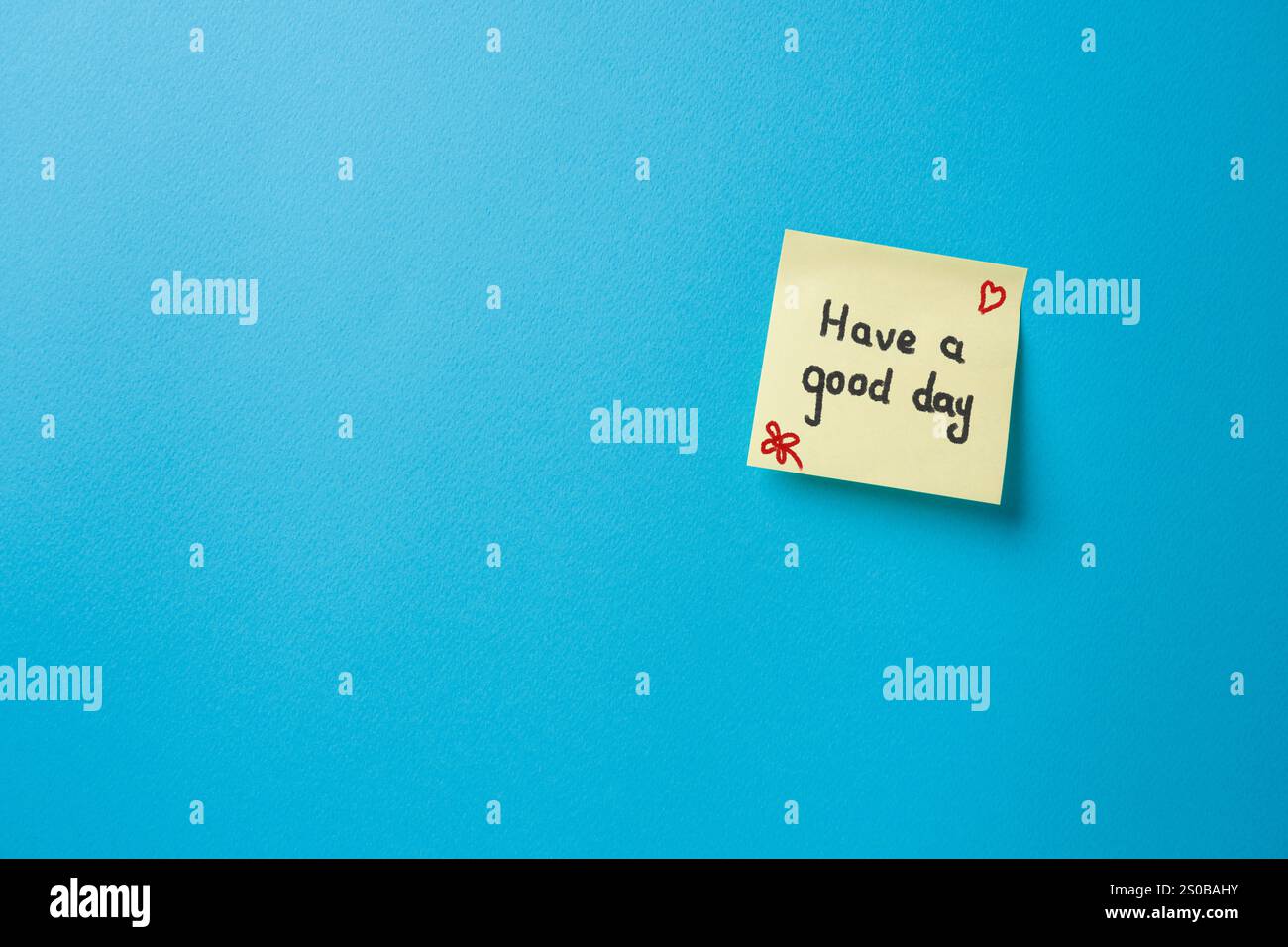 Have a nice day sticky note hi-res stock photography and images - Alamy
