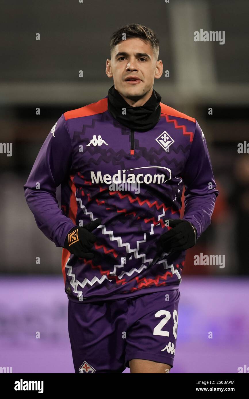 Firenze, Italia. 05th Dec, 2024. FiorentinaÕs Lucas Martinez Quarta ...