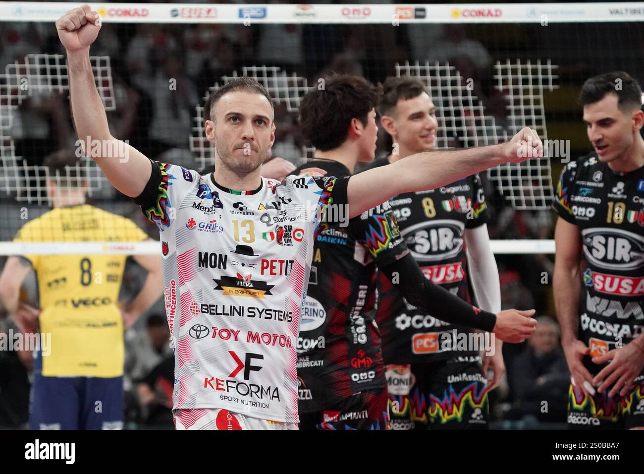 Perugia, Italy. 26th Dec, 2024. massimo colaci (sir susa vim perugia ...