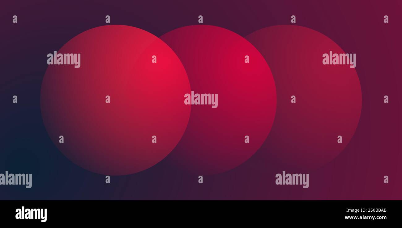 Modern Style Background, Header or Banner Design with Large Red ...