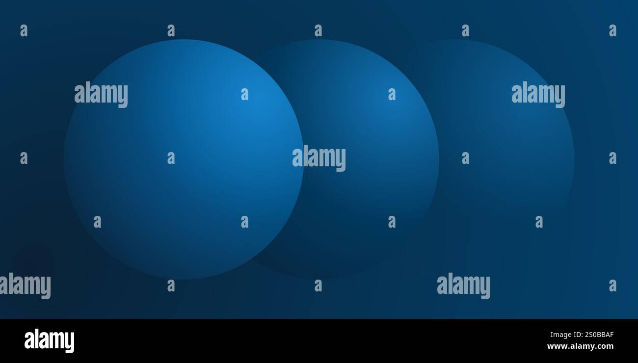 Modern Style Background, Header or Banner Design with Large Blue ...