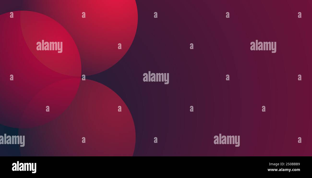Modern Style Background, Header or Banner Design with Large Red ...