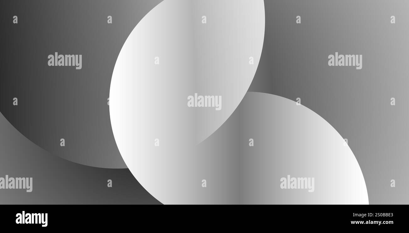 Modern Style Background, Header or Banner Design with Large Grey ...