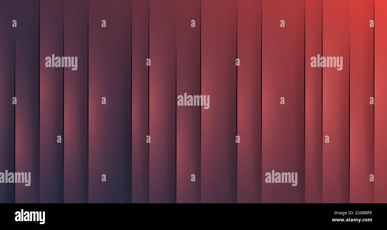 Abstract Black and Red 3D Dark Striped Lit Surface Pattern, Vertical ...