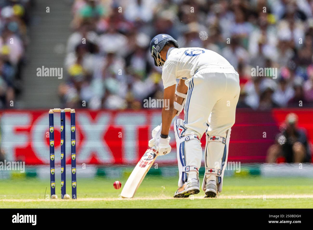 Melbourne, Australia, 27 December, 2024. Yashasvi Jaiswal of India bats ...