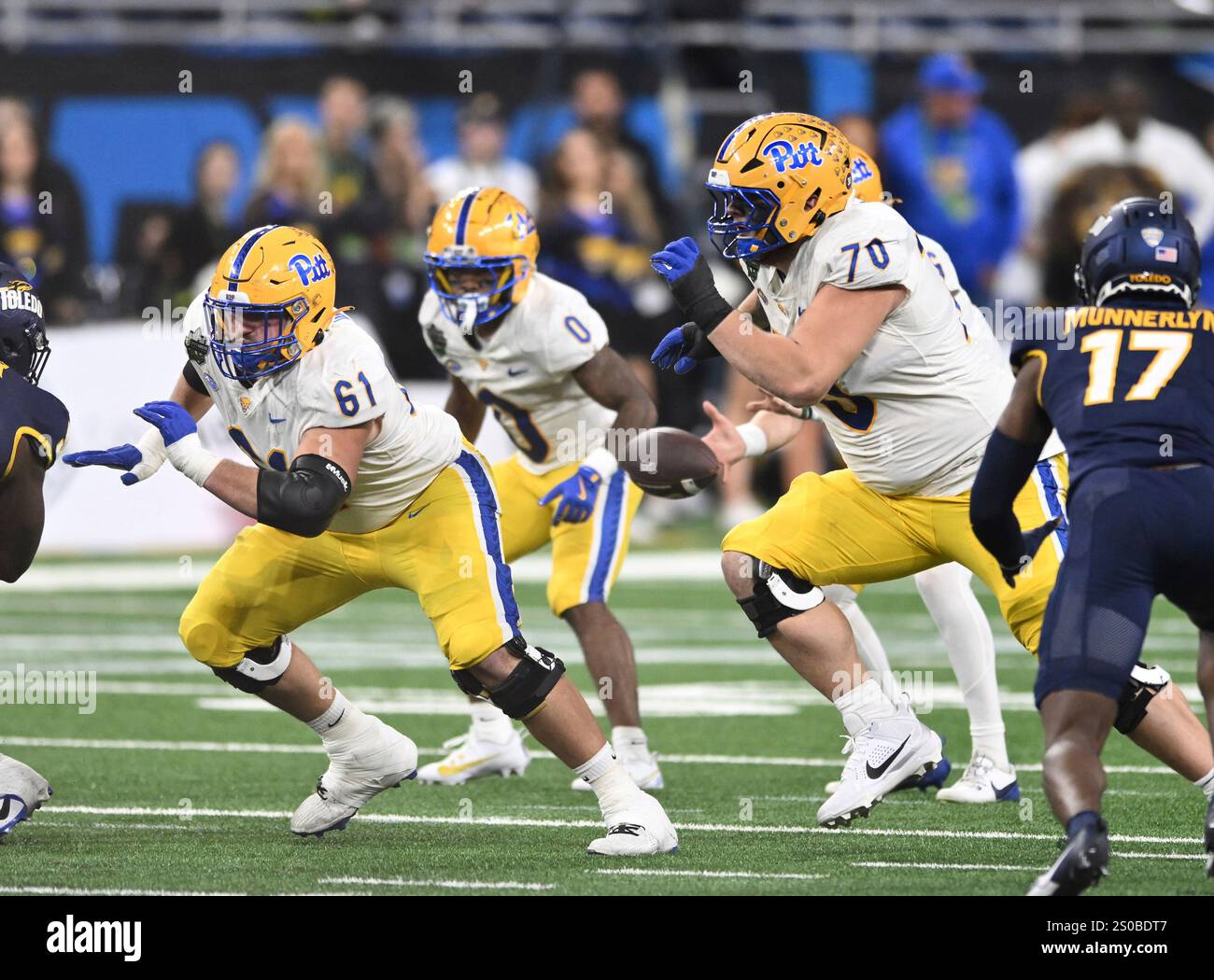 December 26, 2024, Detroit, Michigan, U.S: Pittsburgh Offensive Lineman ...