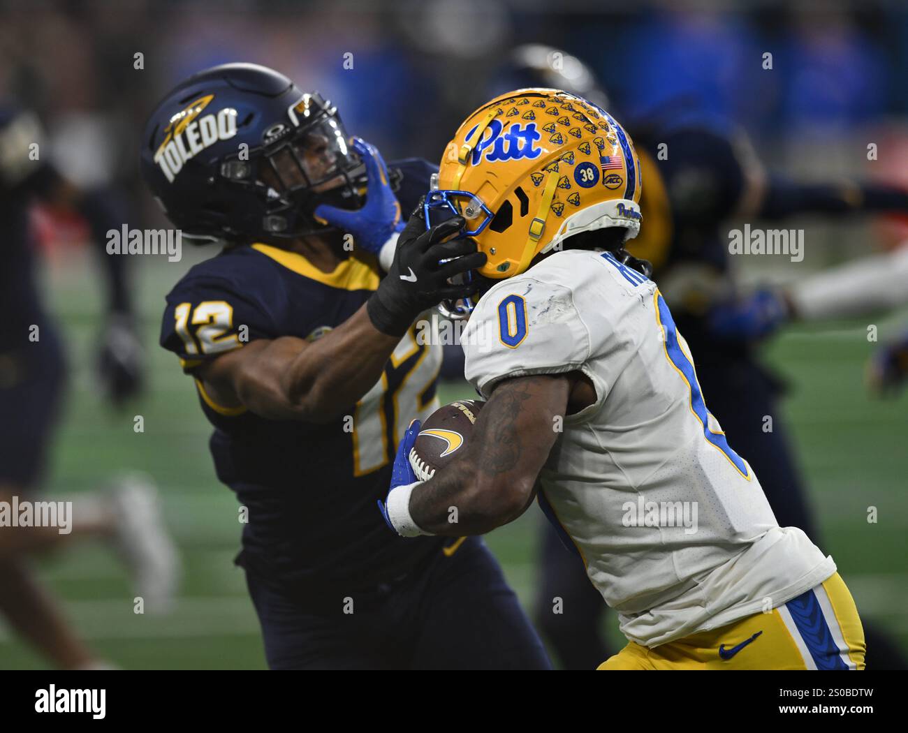 Detroit, Michigan, USA. 26th Dec, 2024. Pittsburgh Running Back DESMOND ...