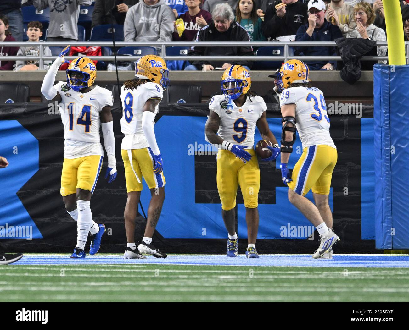 December 26, 2024, Detroit, Michigan, U.S: Pittsburgh Defensive ...