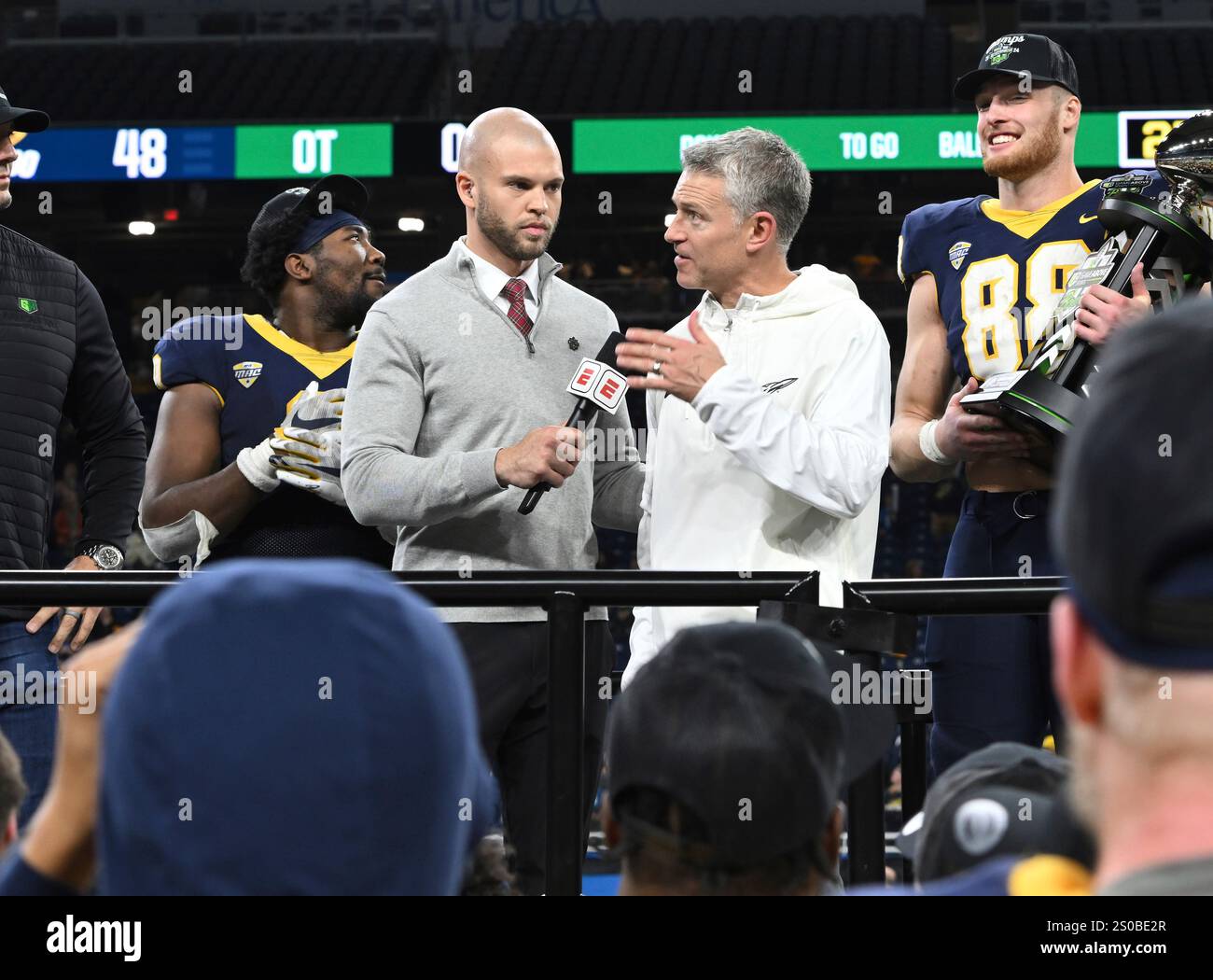 December 26, 2024, Detroit, Michigan, U.S: After Game presentation ...