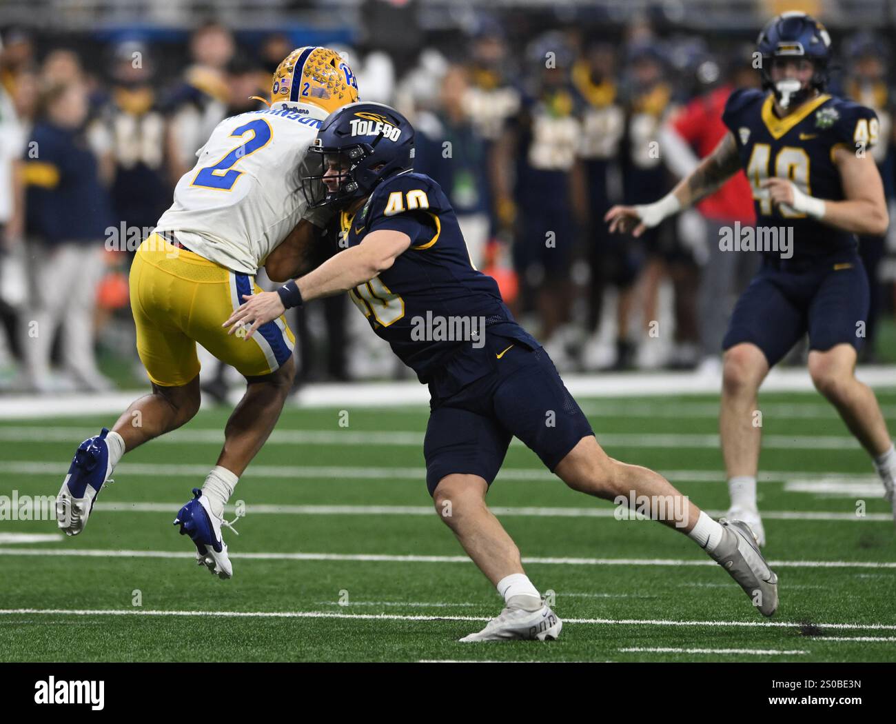 Detroit, Michigan, USA. 26th Dec, 2024. Toledo Snapper JAMES ROE #40 ...