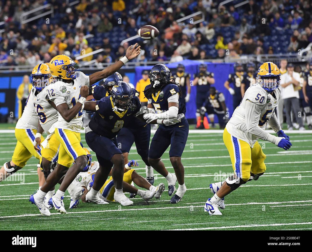 December 26, 2024, Detroit, Michigan, U.S: Pittsburgh Quarterback ...