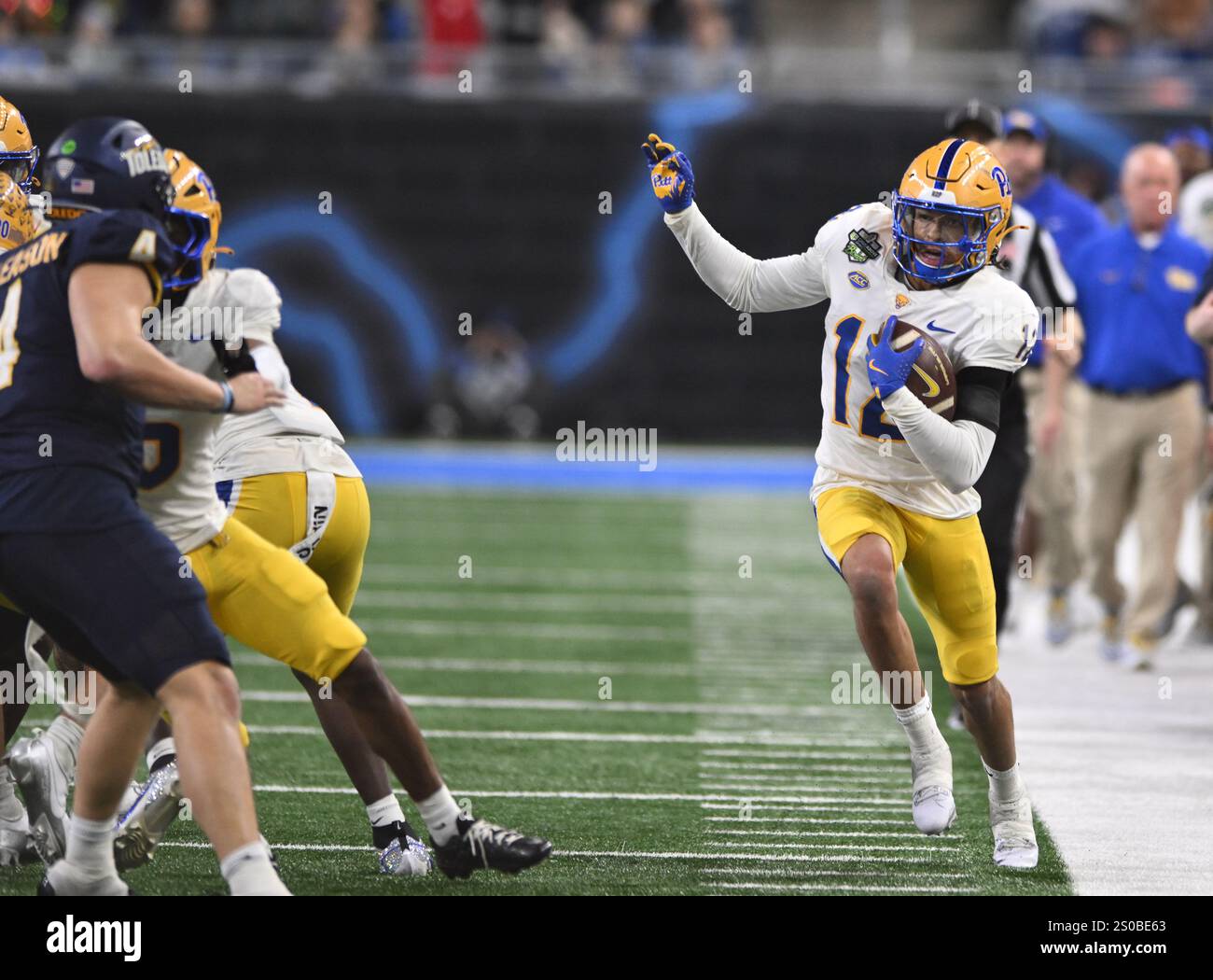 December 26, 2024, Detroit, Michigan, U.S: Pittsburgh Quarterback ...