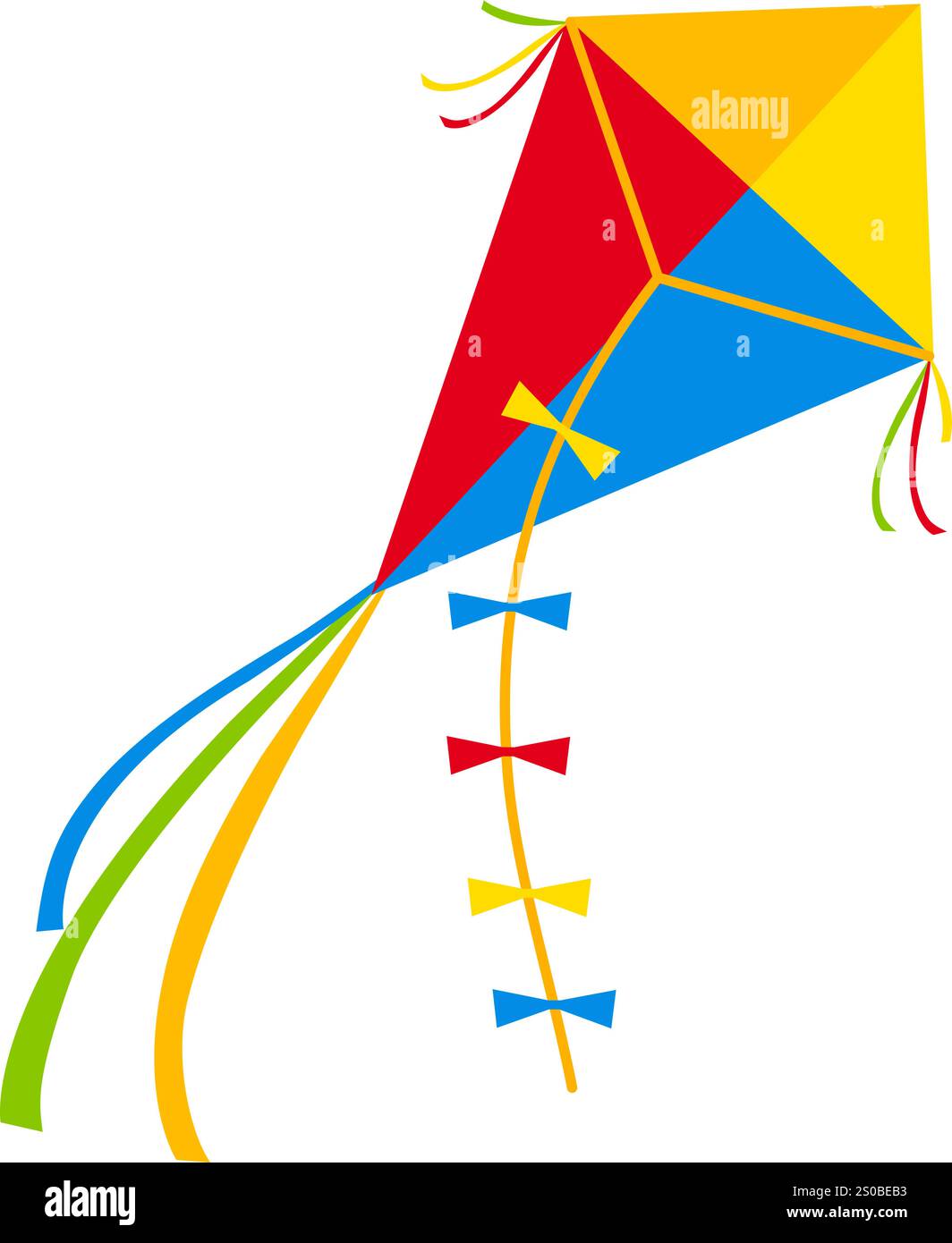 Flying wind kite makar hi-res stock photography and images - Alamy