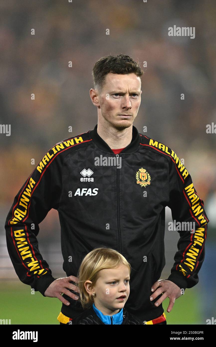 Mechelen, Belgium. 26th Dec, 2024. Mechelen's Rob Schoofs pictured ...