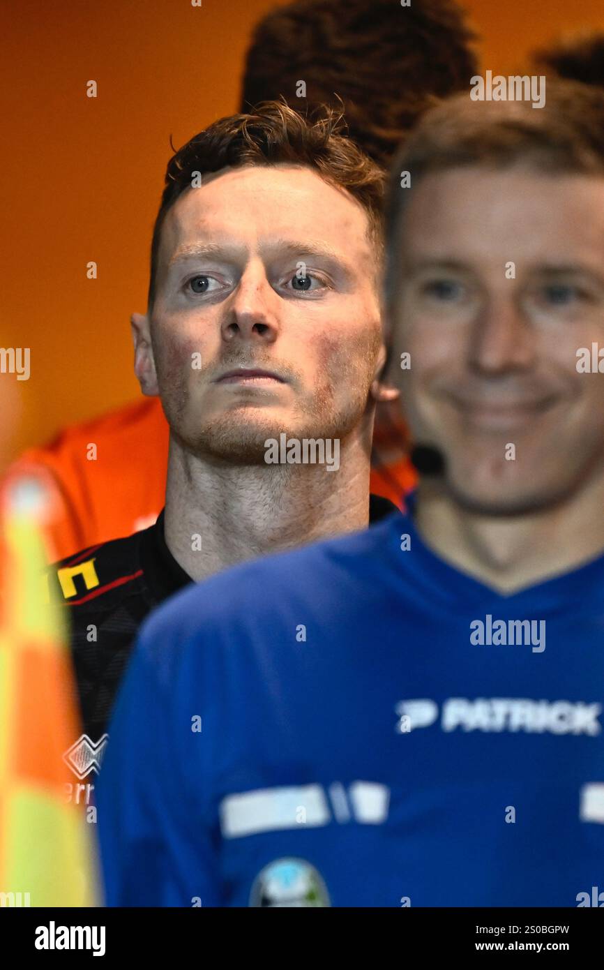 Mechelen, Belgium. 26th Dec, 2024. Mechelen's Rob Schoofs pictured ...