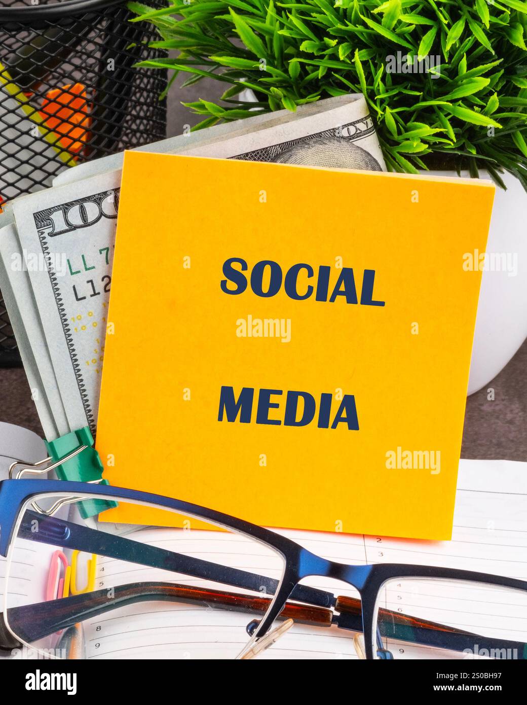 Posters and social media. The conceptual text of SOCIAL MEDIA written ...
