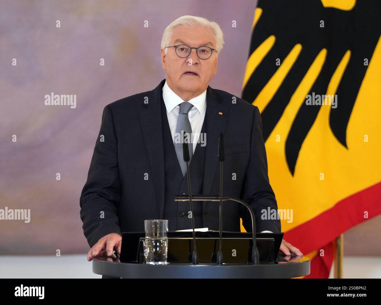 Berlin, Germany. 27th Dec, 2024. Federal President Frank-Walter ...