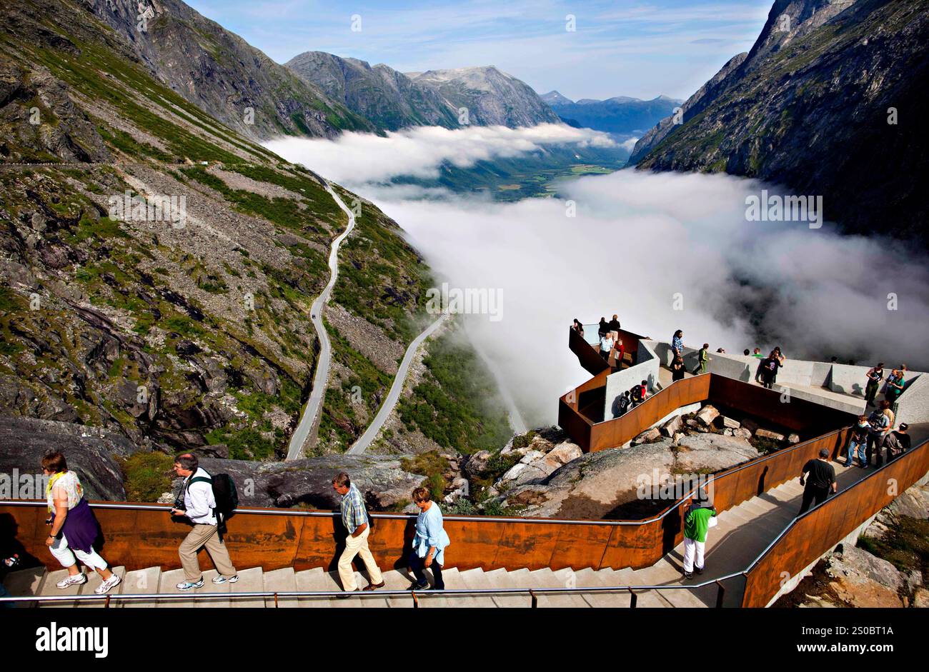 The Troll Path in Norway is said to be one of the most beautiful roads ...