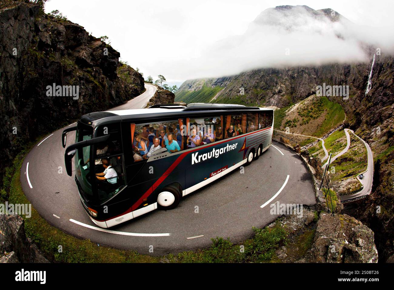 The Troll Path in Norway is said to be one of the most beautiful roads ...