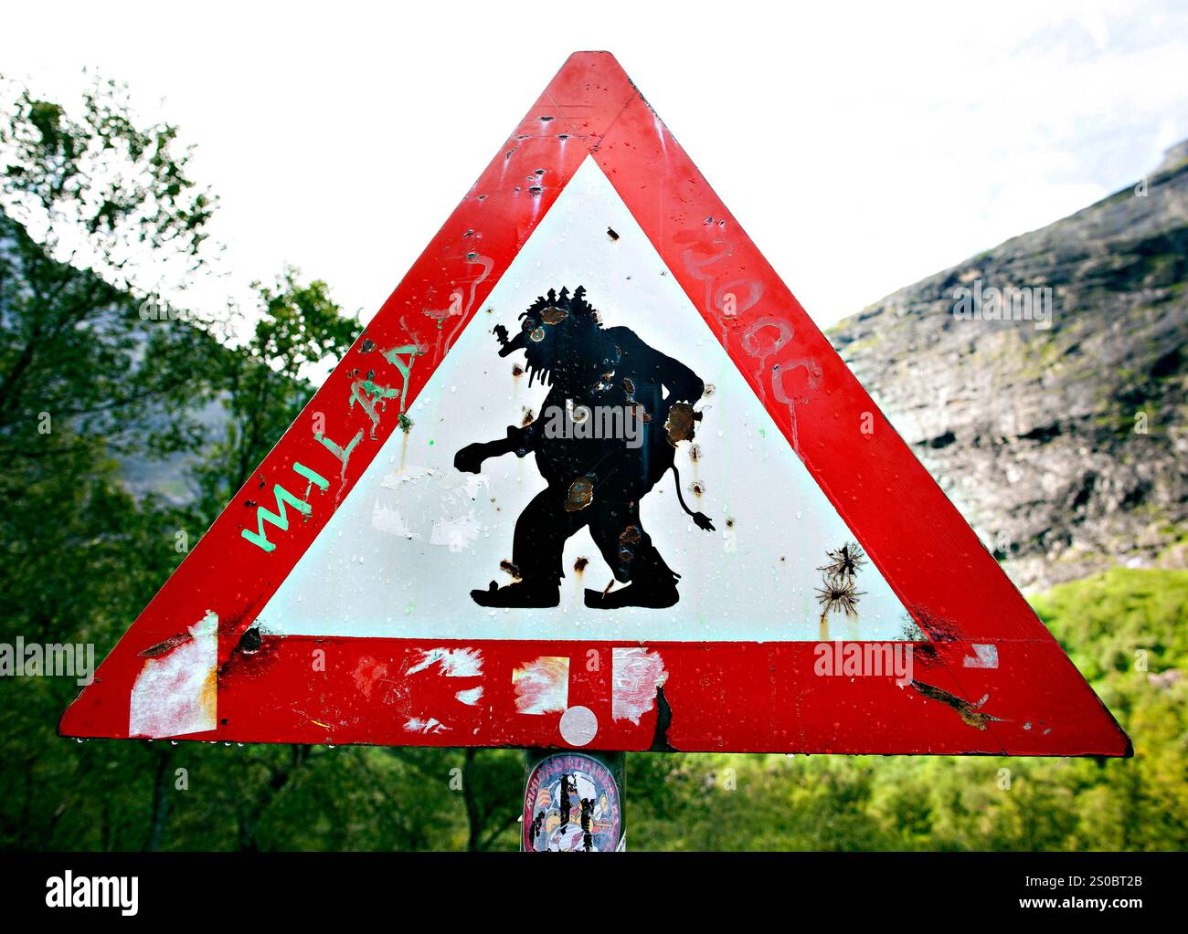 The Troll Path in Norway is said to be one of the most beautiful roads ...