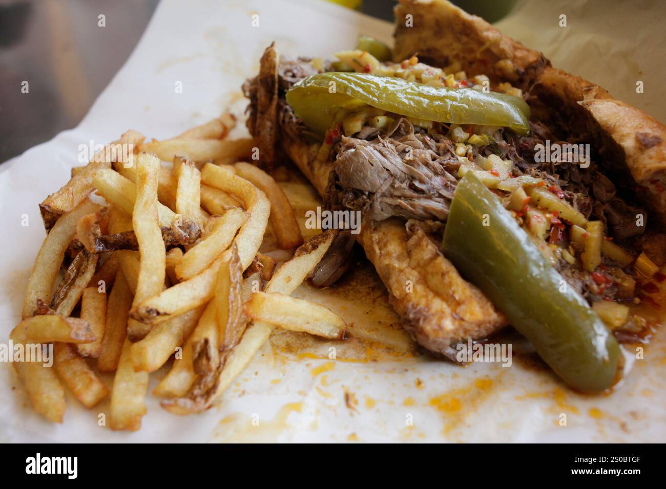 Al's #1 Italian Beef Stock Photo - Alamy