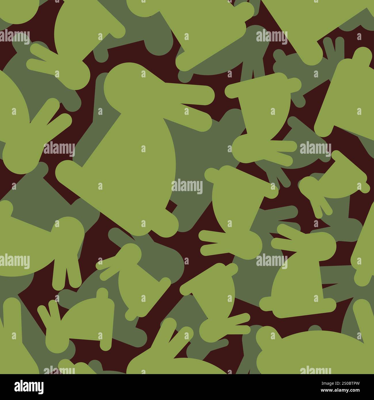Rabbit military pattern seamless. Hares army background. soldier and ...