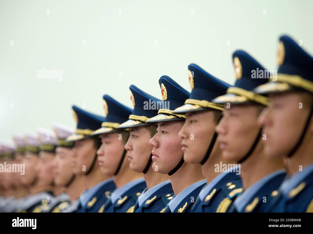Chinese Honor Guard, Beijing, China Stock Photo - Alamy