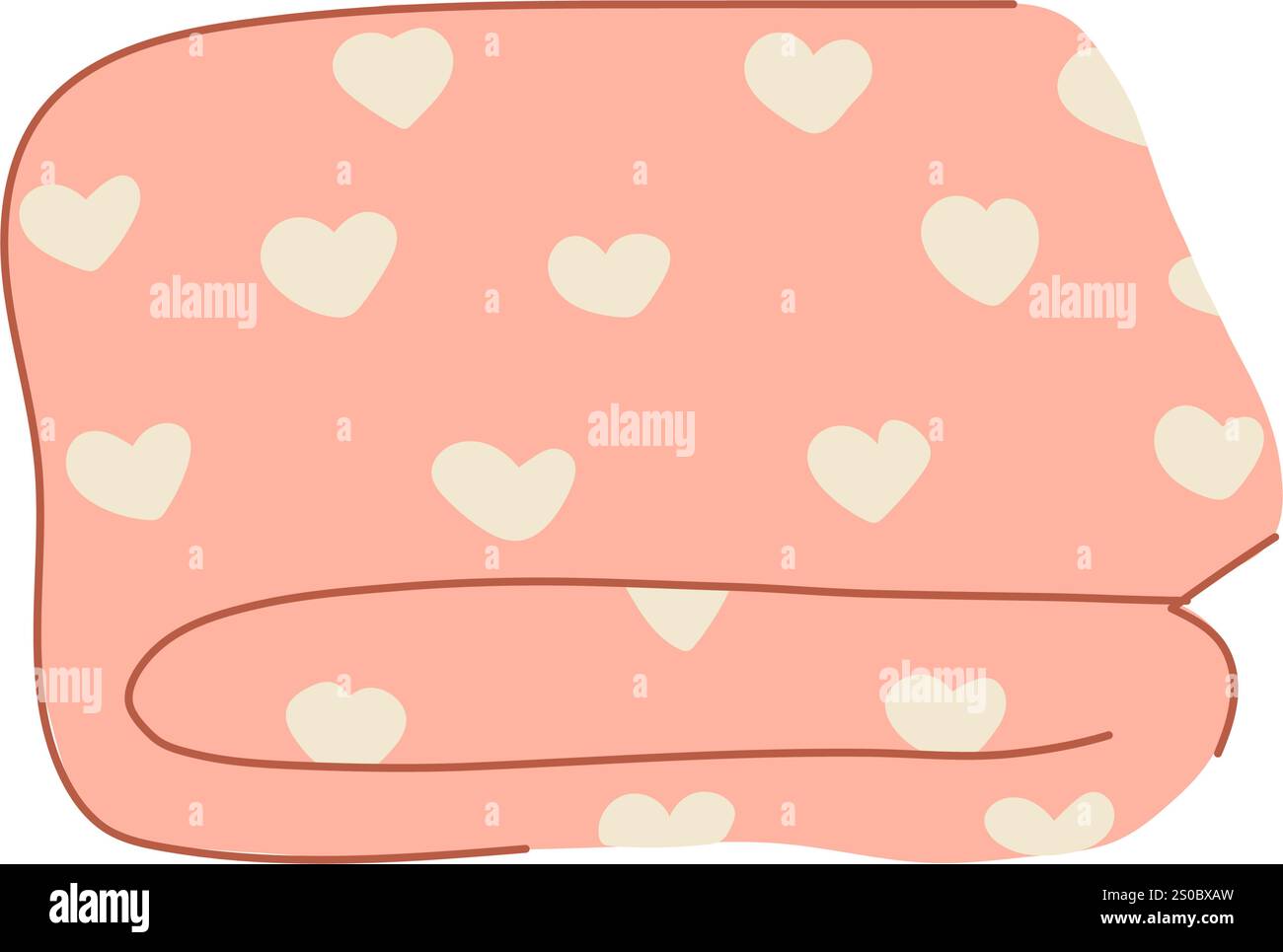 comfort blanket baby cartoon vector illustration Stock Vector Image ...