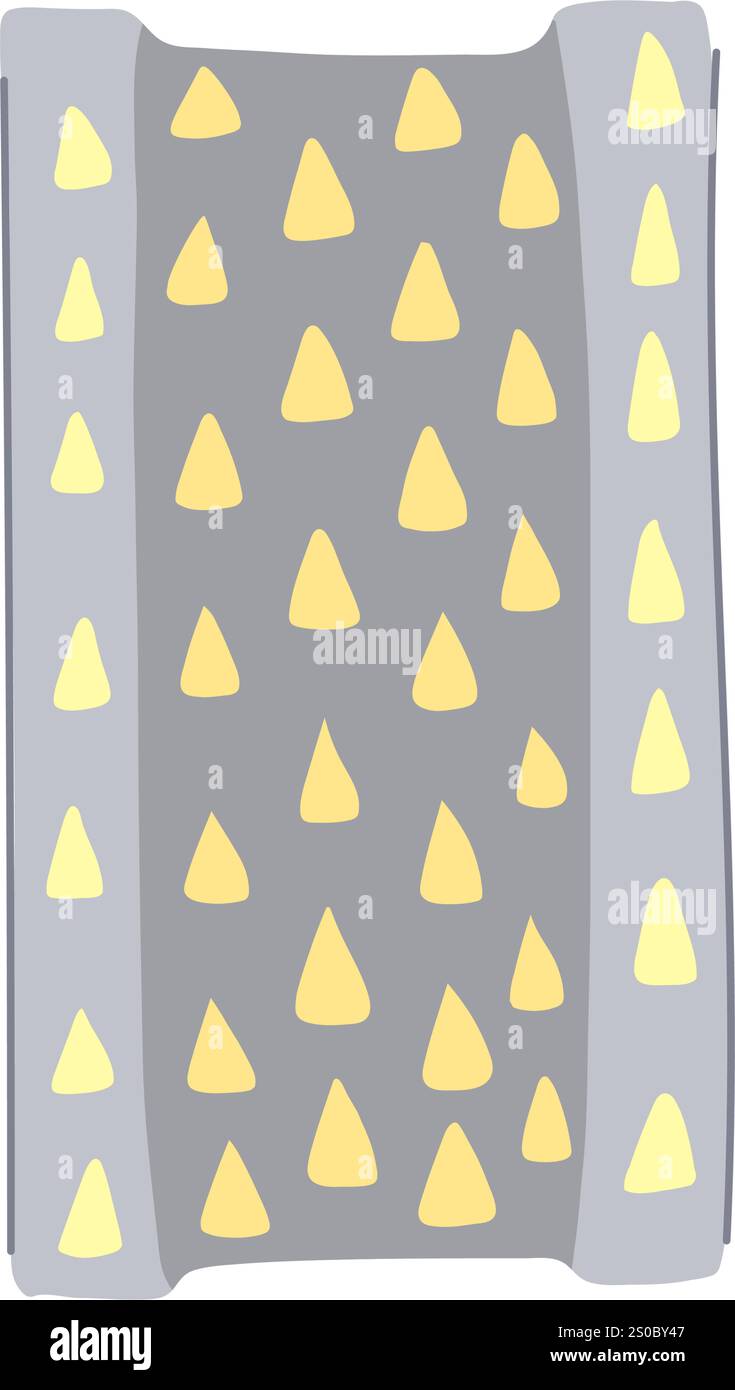 baby changing pad cartoon vector illustration Stock Vector Image & Art ...