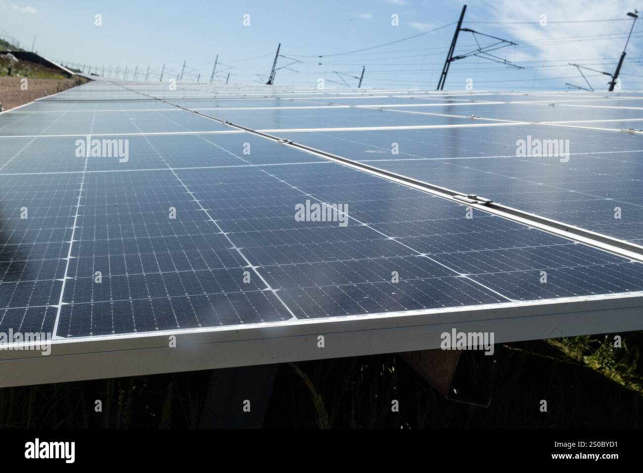 June 25, 2024, Pepeberholm, Denmark: 10,000 square meters of solar ...